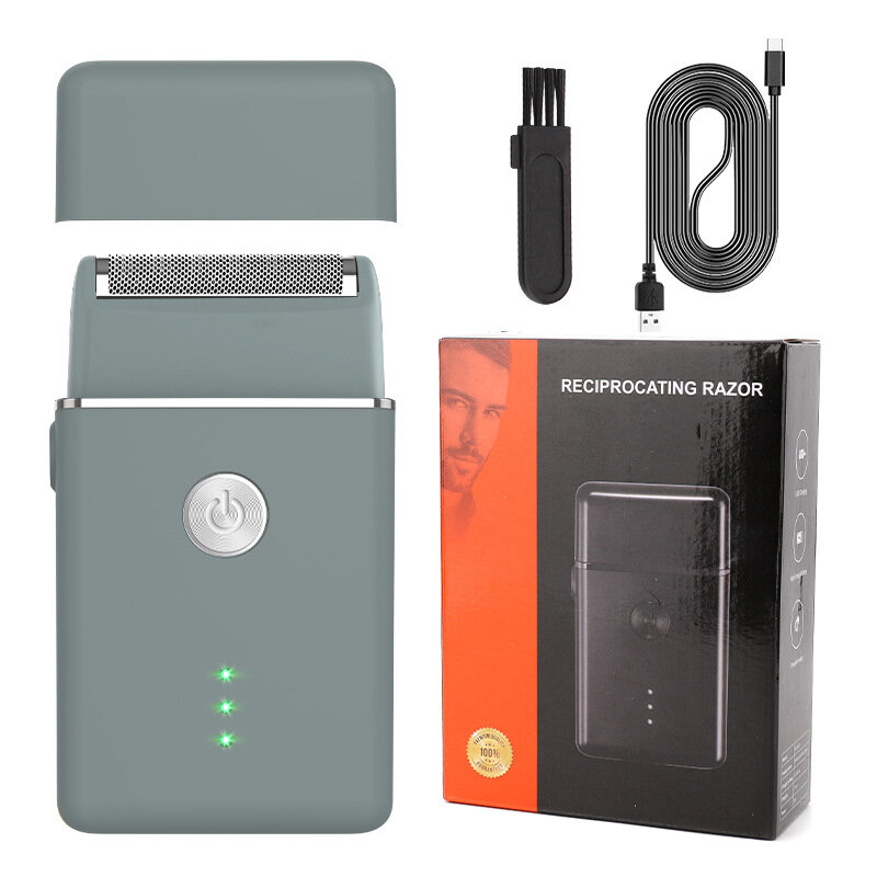 Электробритва возвратно-поступательная для бритья головы, машинка для стрижки волос для личного пользования, устройство для отбеливания, триммер для бороды на лысину.