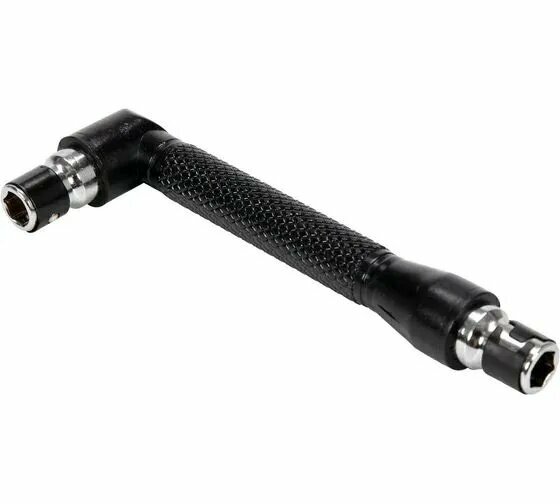 GEALFIS угловой адаптер для бит 1/4 YT-04630 держатель бит CrV Г-образный 105 мм