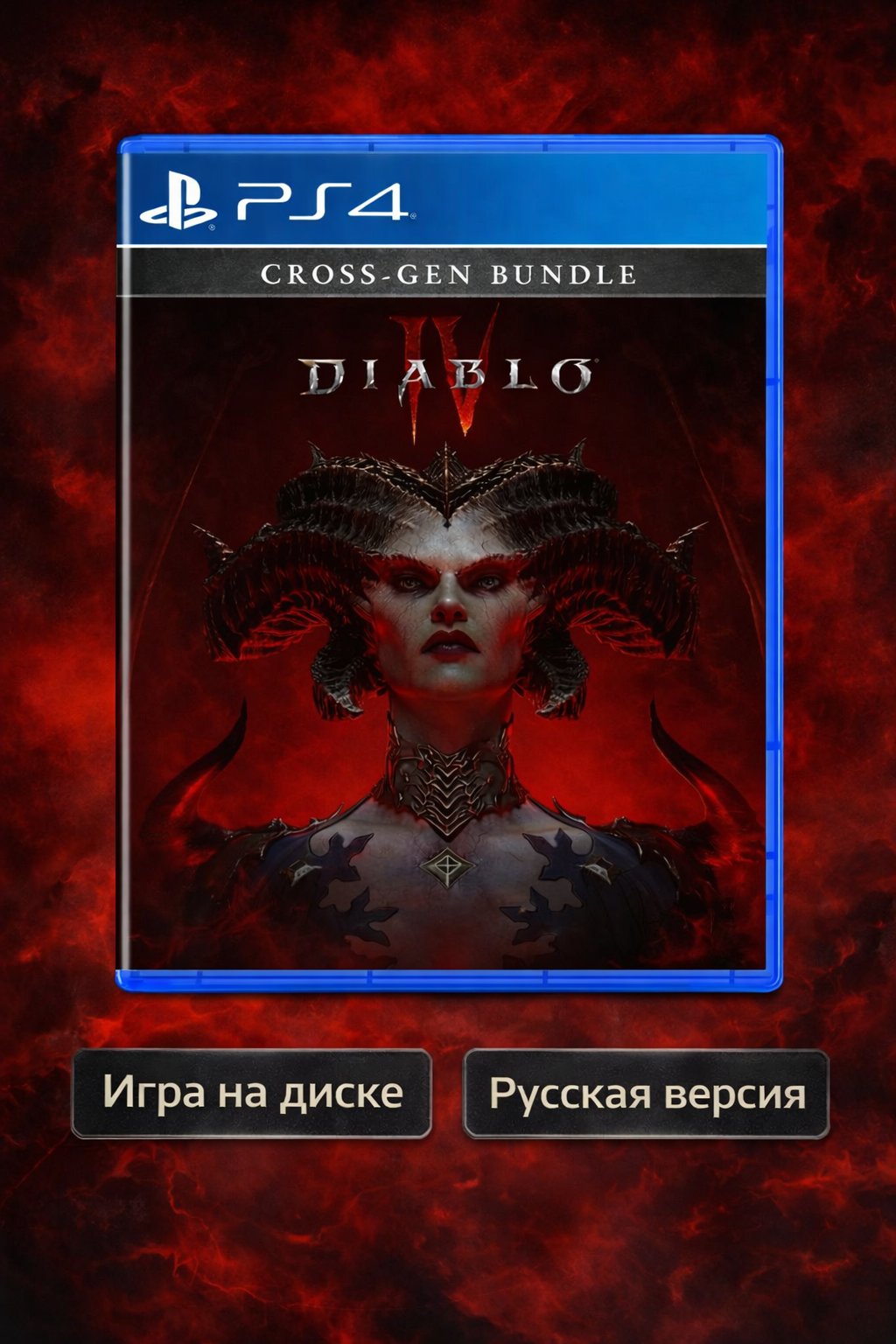 Игра Diablo 4 (IV) (PS4, Русская версия)