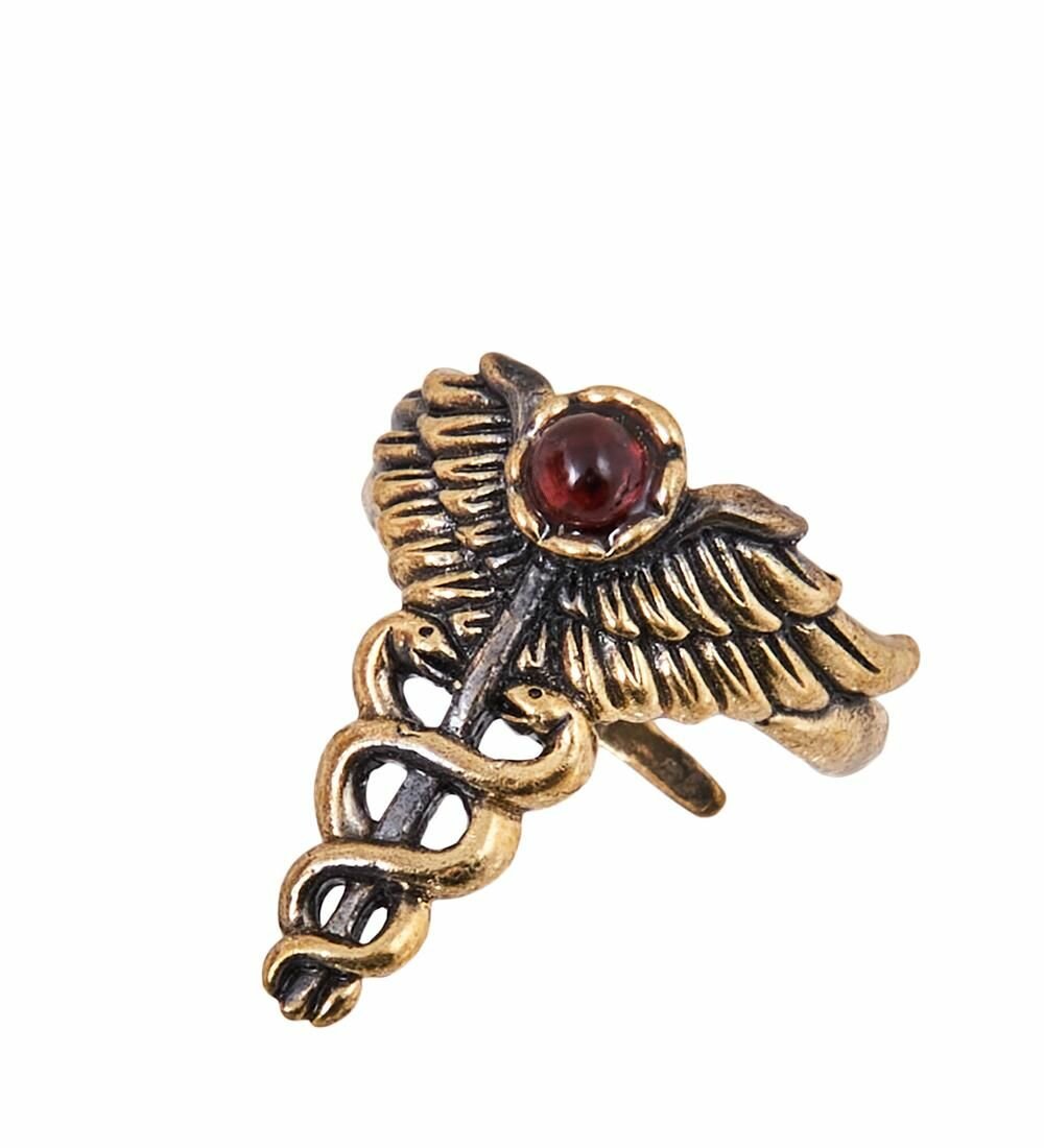 Кольцо Народные промыслы, янтарь