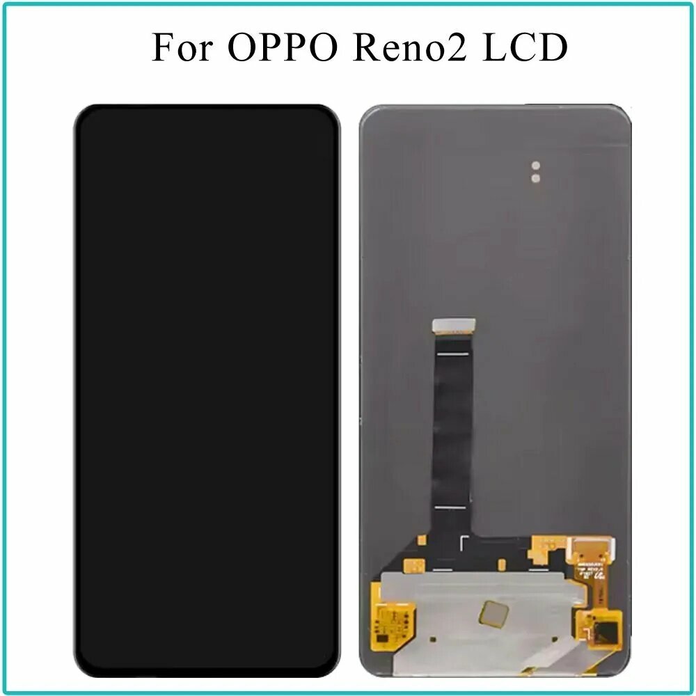 Дисплей на For OPPO Reno2 OLED в сборе с тачскрином Черны