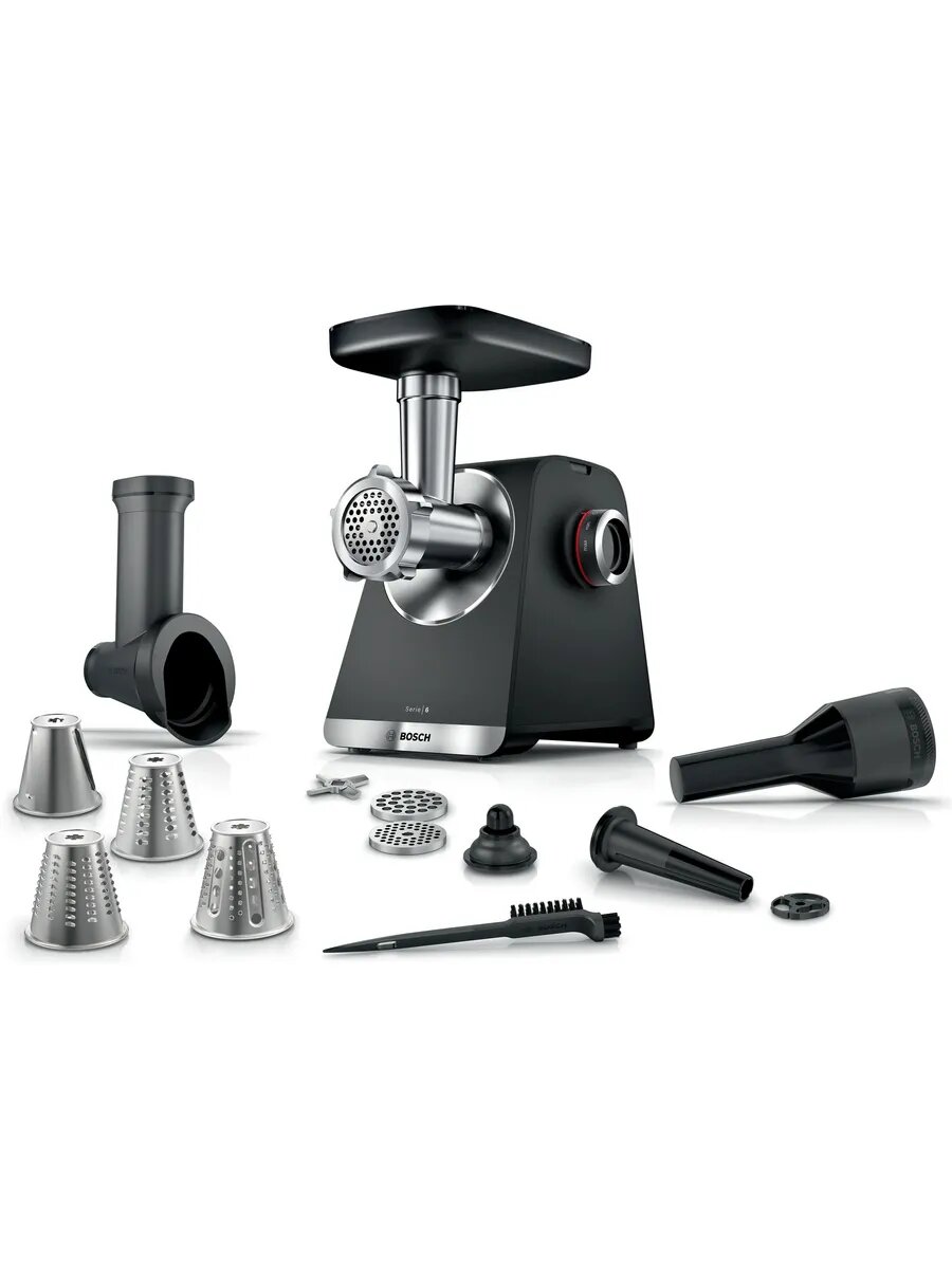 Мясорубка Bosch MFWS640B 3.5 кг/мин 2100Вт черный