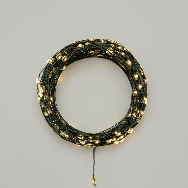 Электрогирлянда NEON-NIGHT Роса 50 м, тепло-белое свечение, 8 режимов, 500 диодов (LED-DEW-230V-IN-WW)