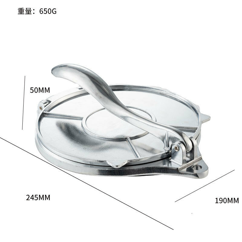 Ручной пресс для тортильи, пресс для кукурузной теста, мексиканская тортилья, пресс для куриных рулетов, магический тонкий пресс для блинов и пельменей