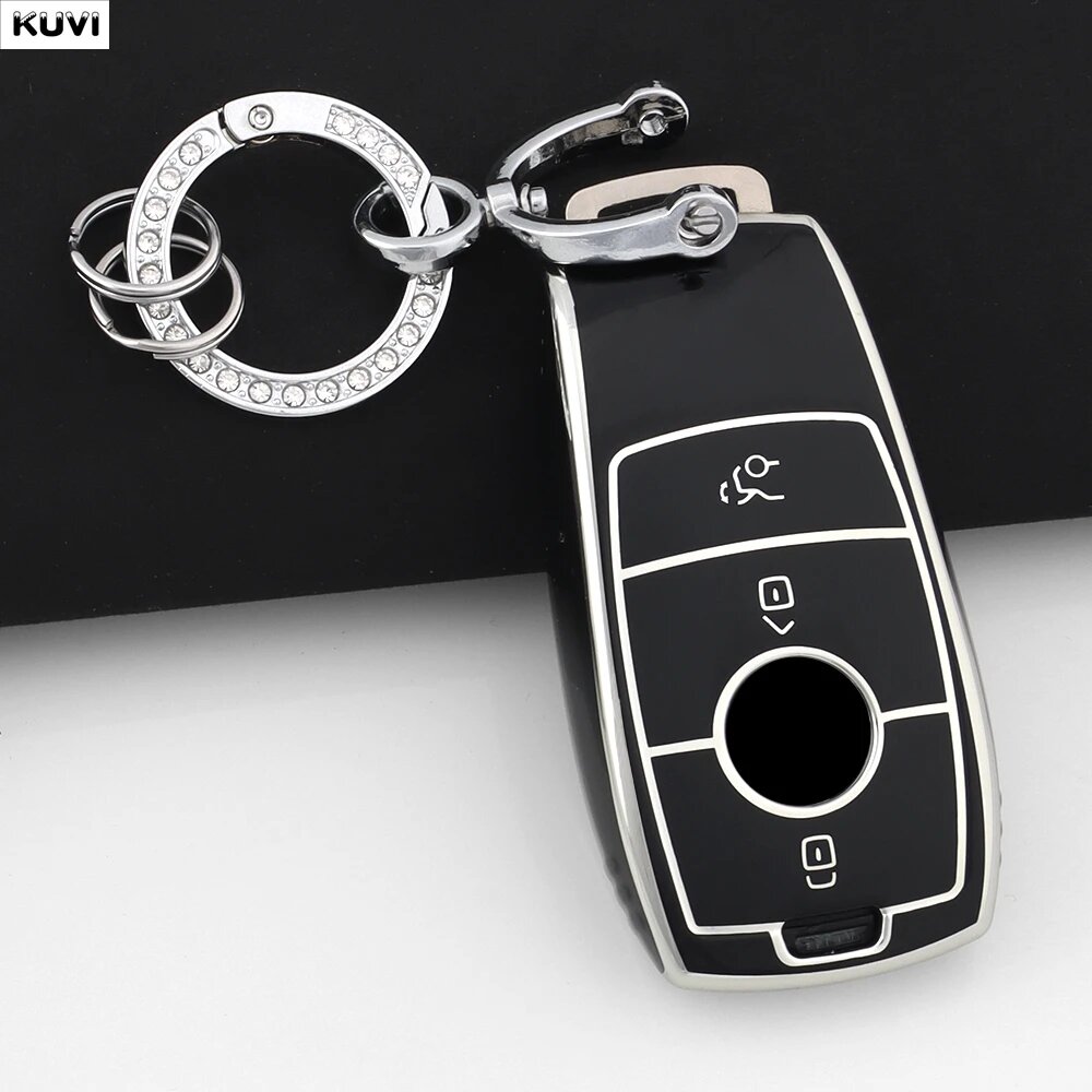 Чехол для ключа Mercedes Benz Black Set 1