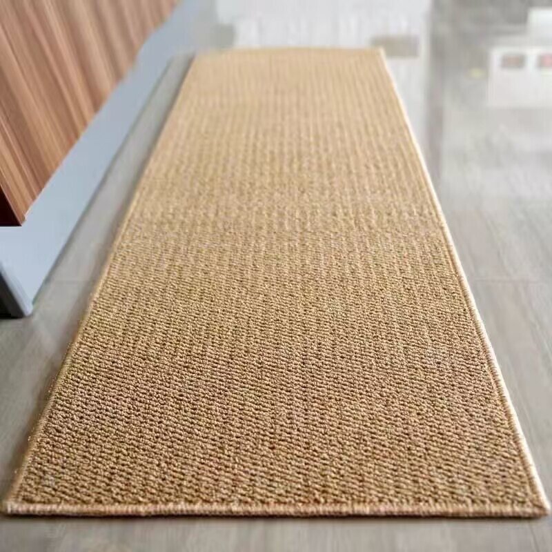 Полотно-коврик из имитации каменной ткани в цвете верблюда, 100x120см, подрезаемый у входа, напольный коврик для