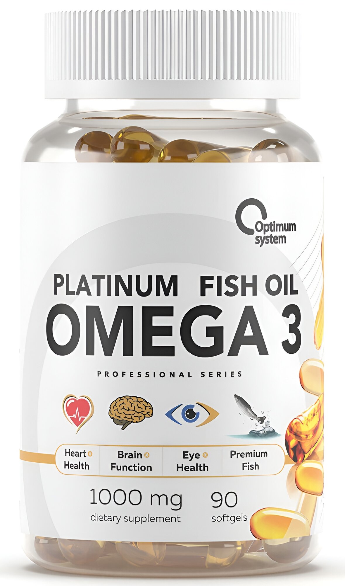 Optimum System Platinum Omega 3 90 капсул