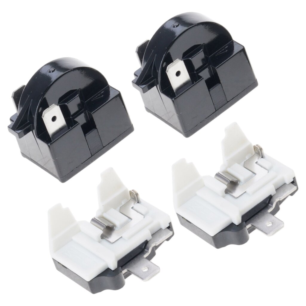 2 комплекта дроссельной заслонки для запуска компрессора морозильной камеры от перегрузки и перегрева-2 ножки- 22 евро