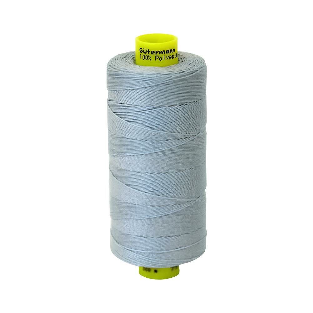 Нитки швейные Mara 30, 10шт*300м, для отстрочки, Gutermann (75 небесно-голубой)