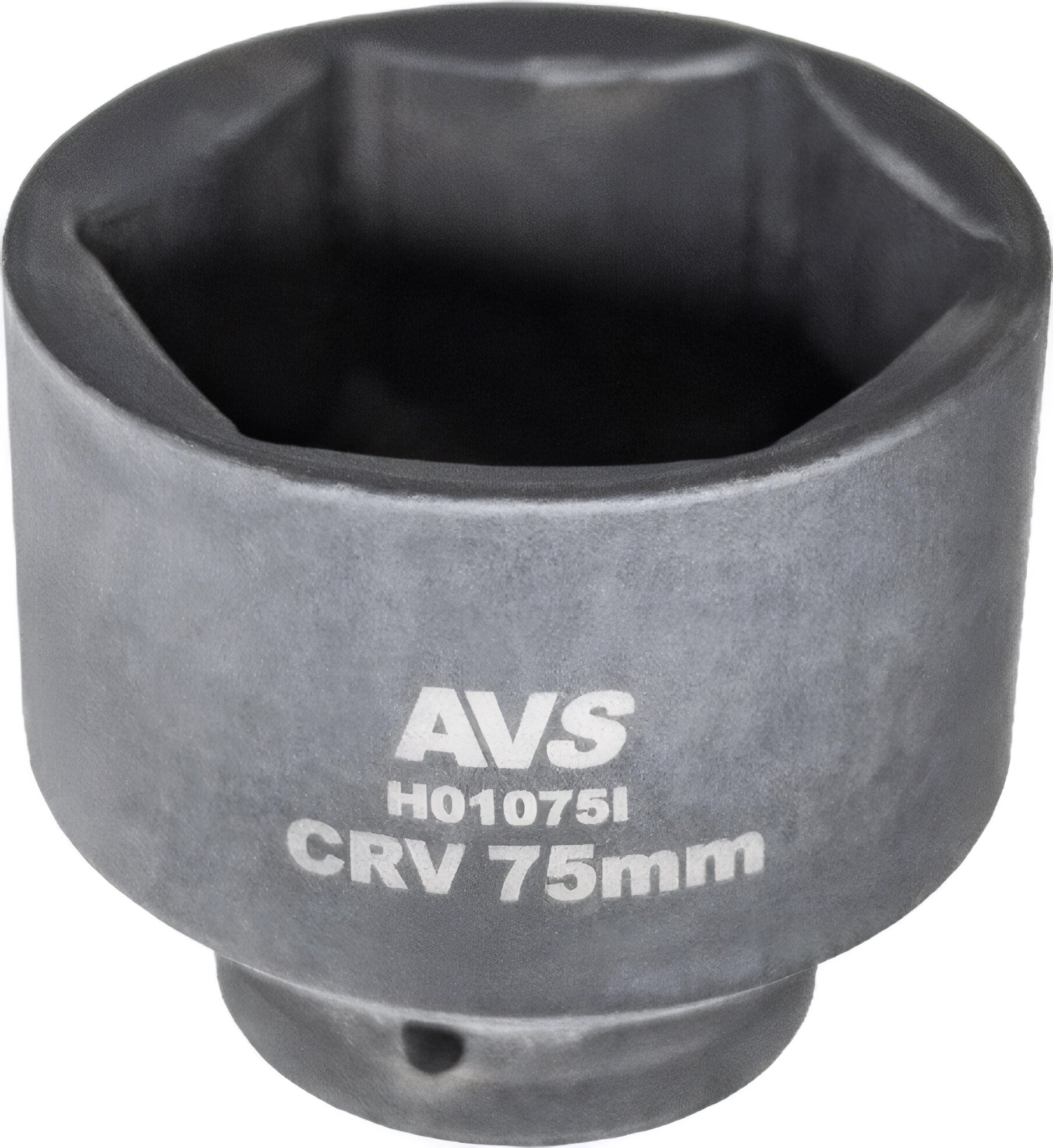 Головка торцевая для механического гайковерта 6-гранная 1'DR (75 мм) AVS H01075I