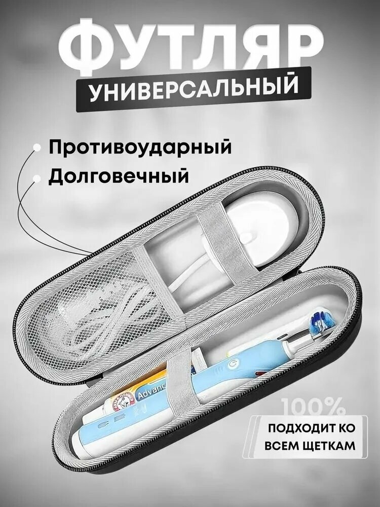 Футляр для электрической зубной щетки и насадок