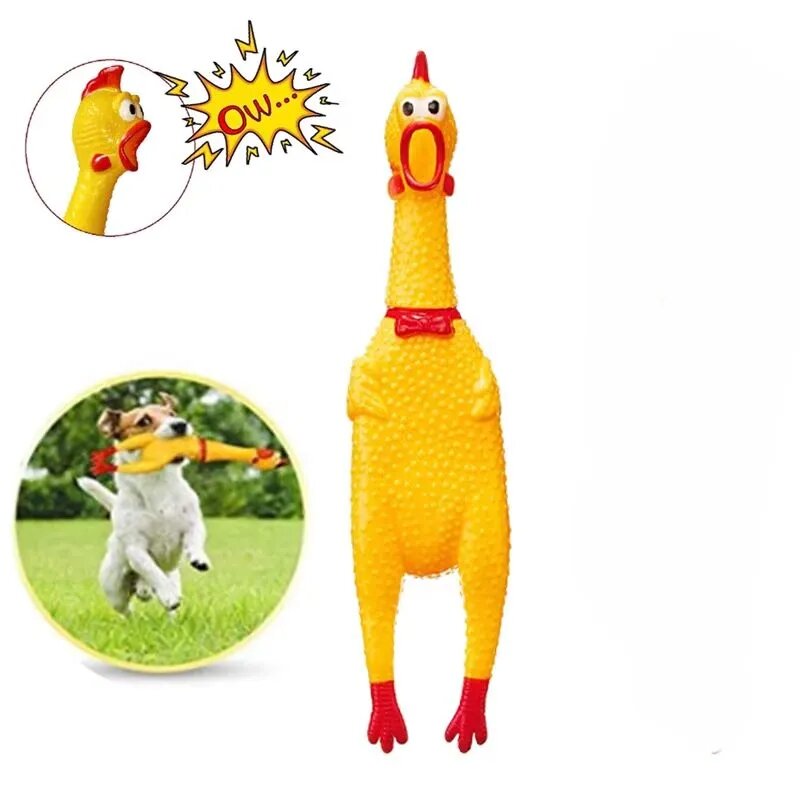 17 см. Кричащие куриные игрушки, с инструментами звуковой декомпрессии