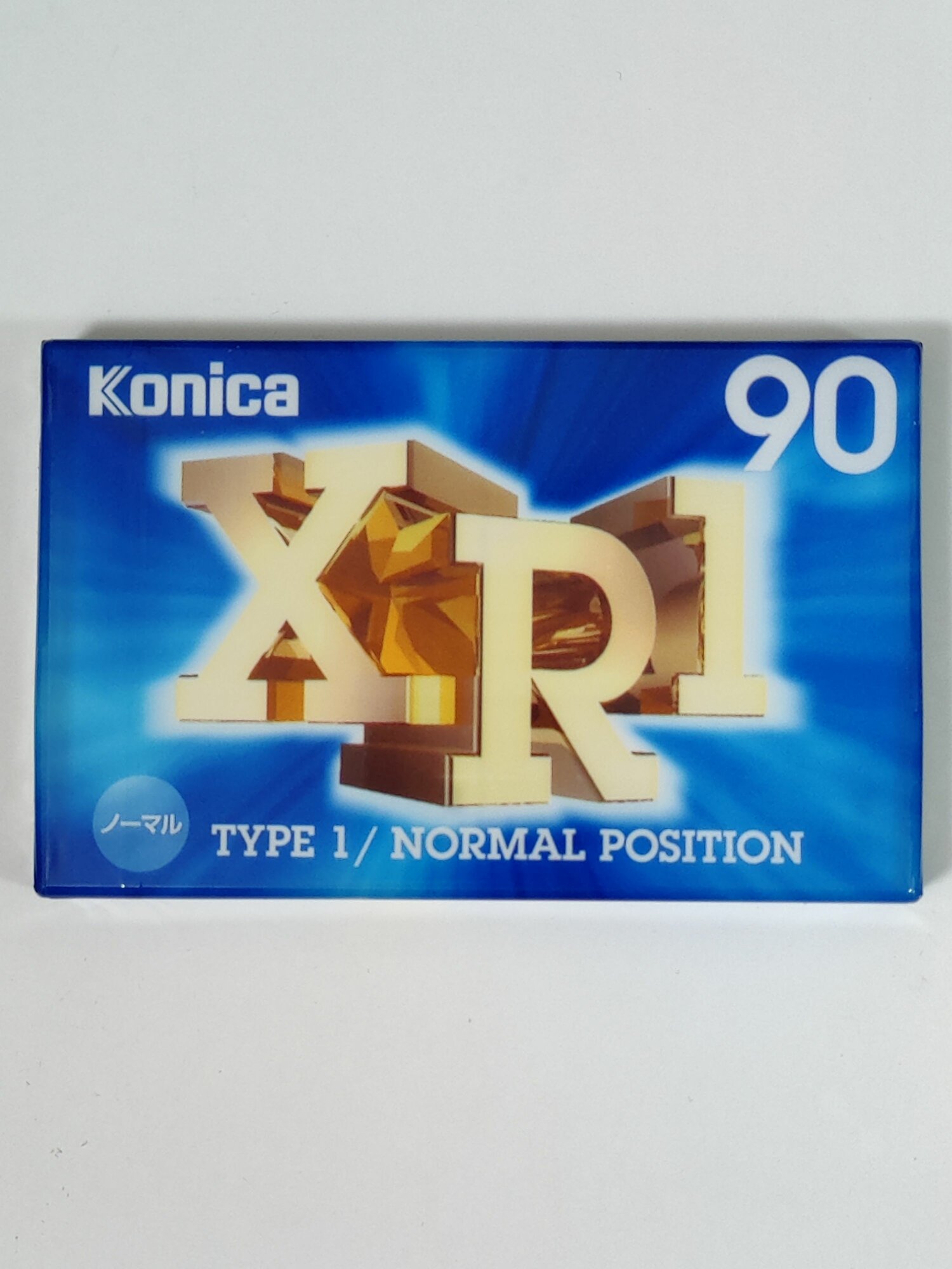 Аудиокассета Запечатанная KONICA XR-1 90