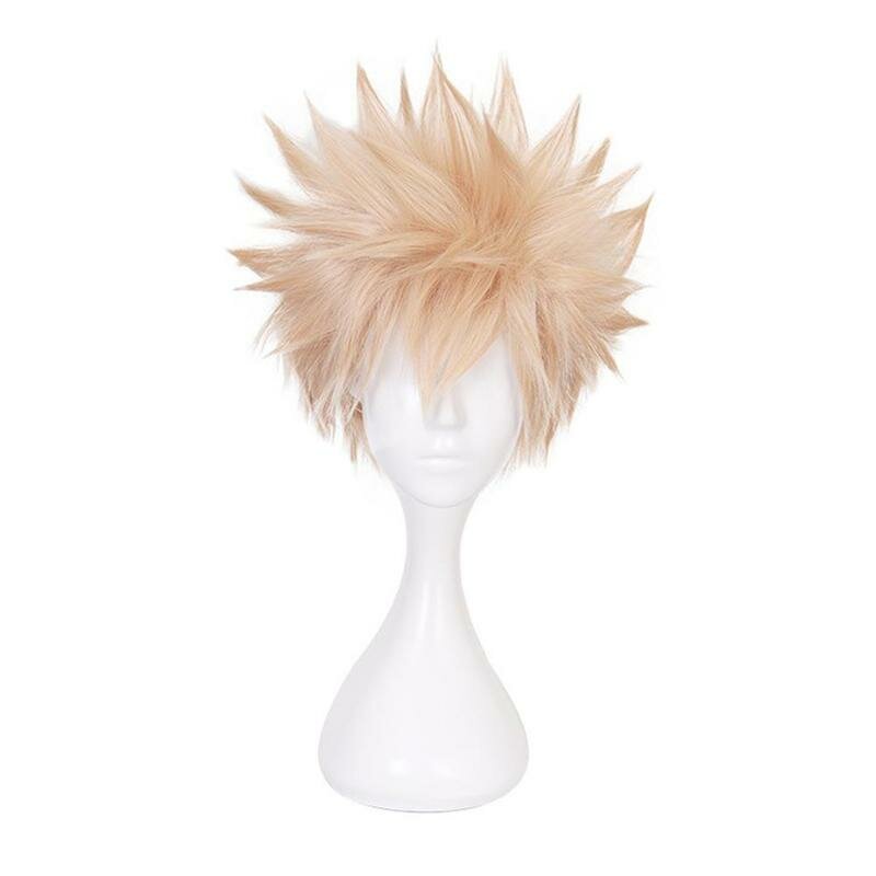 Косплей парик для Кацуки Бакуго для Bakugou Katsuki для Моя геройская академия