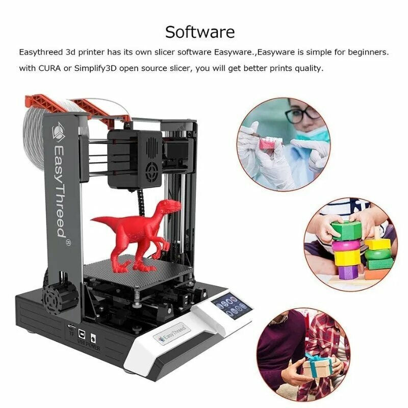 3D-принтер Easythreed K6Plus быстрый маленький 3D-принтер — фото 1