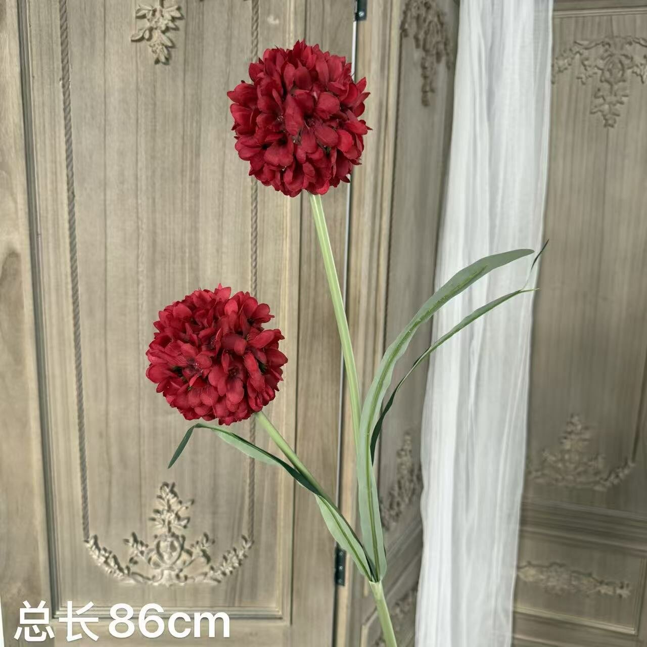 Красная серия искусственных цветов, китайское свадебное украшение, DIY цветочная композиция, искусственные цветы, наземная композиция, декоративные цветы для сцены