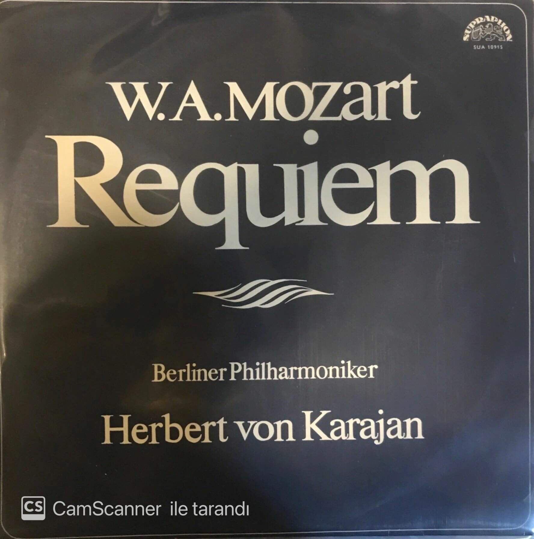 Виниловая пластинка W.A. Mozart Requiem Berl ner Philharmon ker