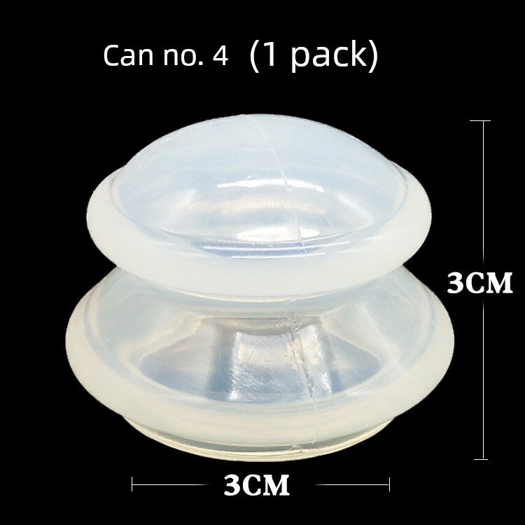 Силиконовый вакуумный эластичный массажер для баночного массажа для домашнего использования, простой в применении