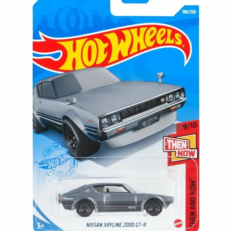 Машинка Mattel Hot Wheels 2021 C4982 Nissan Skyline 2000 Gt-R Gray