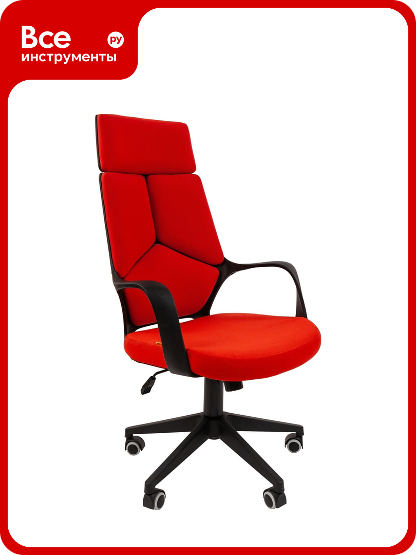 Компьютерное кресло CHAIRMAN 525 красный 00-07103576
