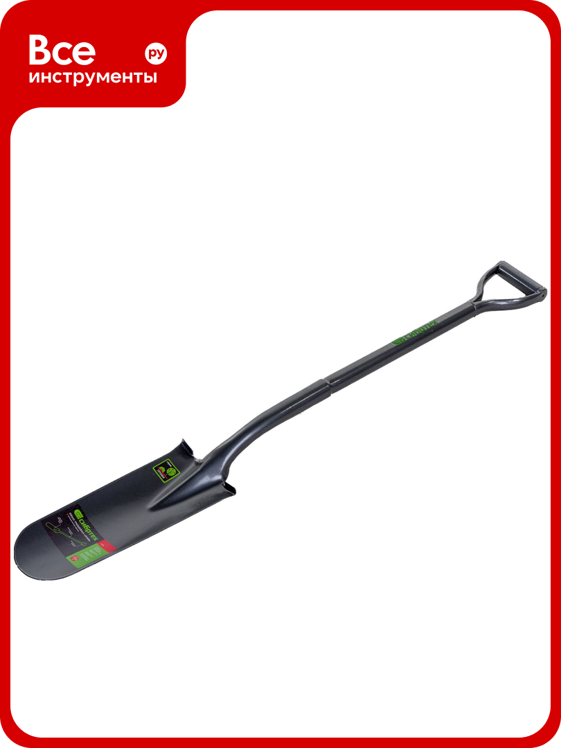 Траншейная цельнометаллическая лопата СИБРТЕХ 61474