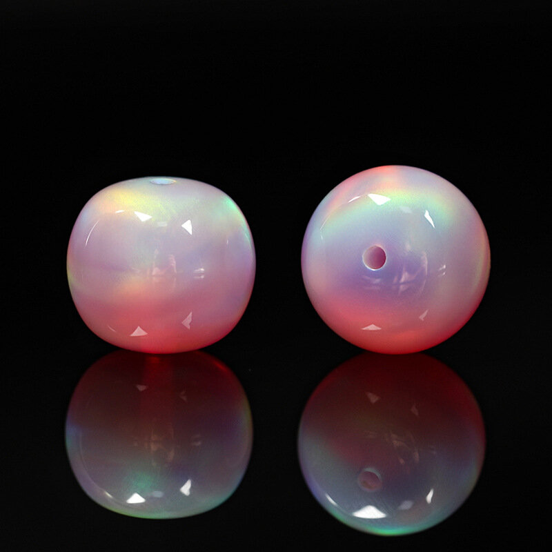 Горячие продажи искусственных авроровых опаловых бусин в старом стиле, свободные бусины, бусины для браслетов, одиночные бусины, разделительные бусины, аксессуары для DIY ювелирных материалов для женщин