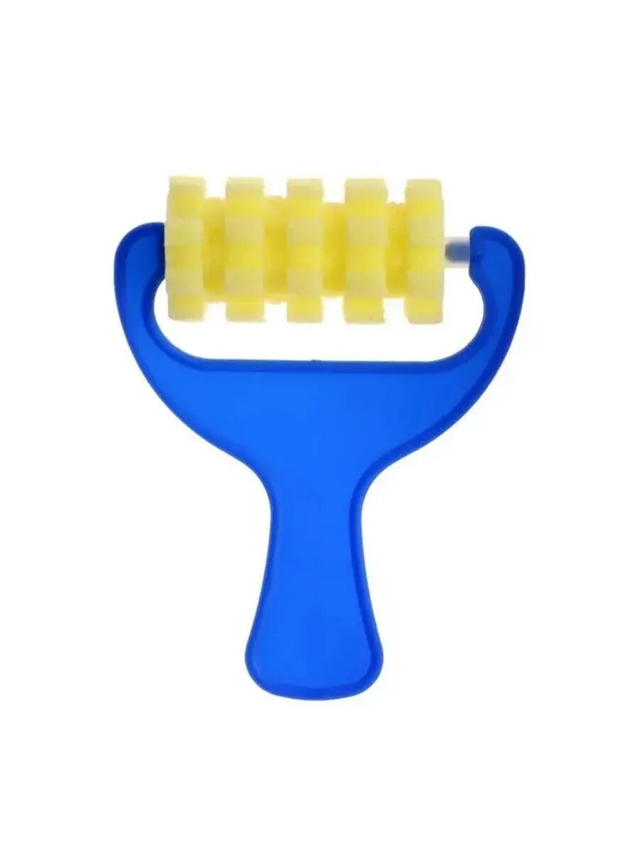 Фигурный валик для краски из поролона, 70 мм