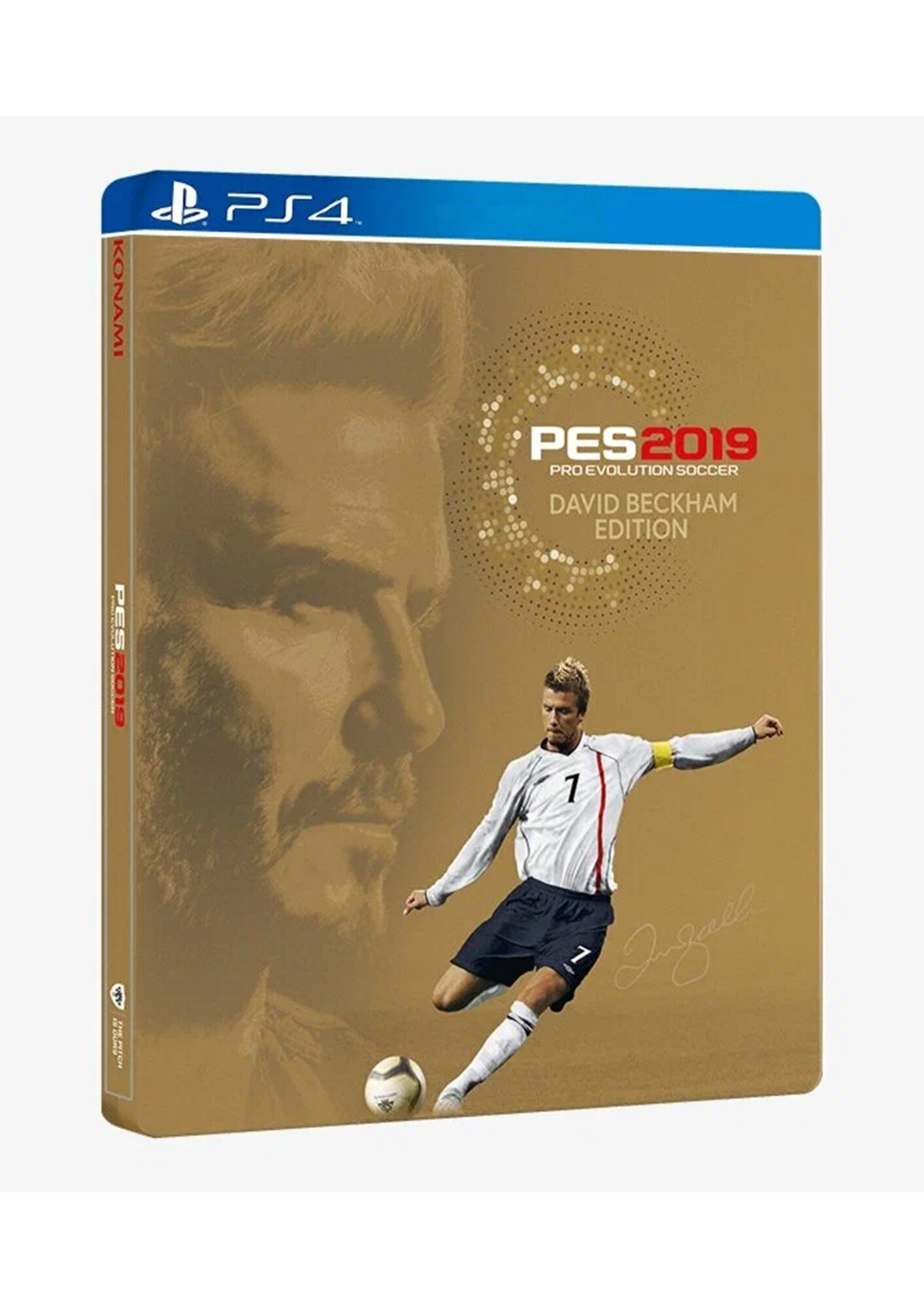 Игра Pro Evolution Soccer 2019 - David Beckham Steelbook Edition для PS4 (Русские субтитры)