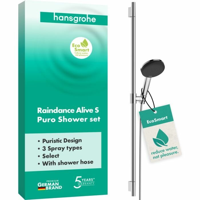 Душевой комплект hansgrohe Raindance Alive Select S хром 24603000