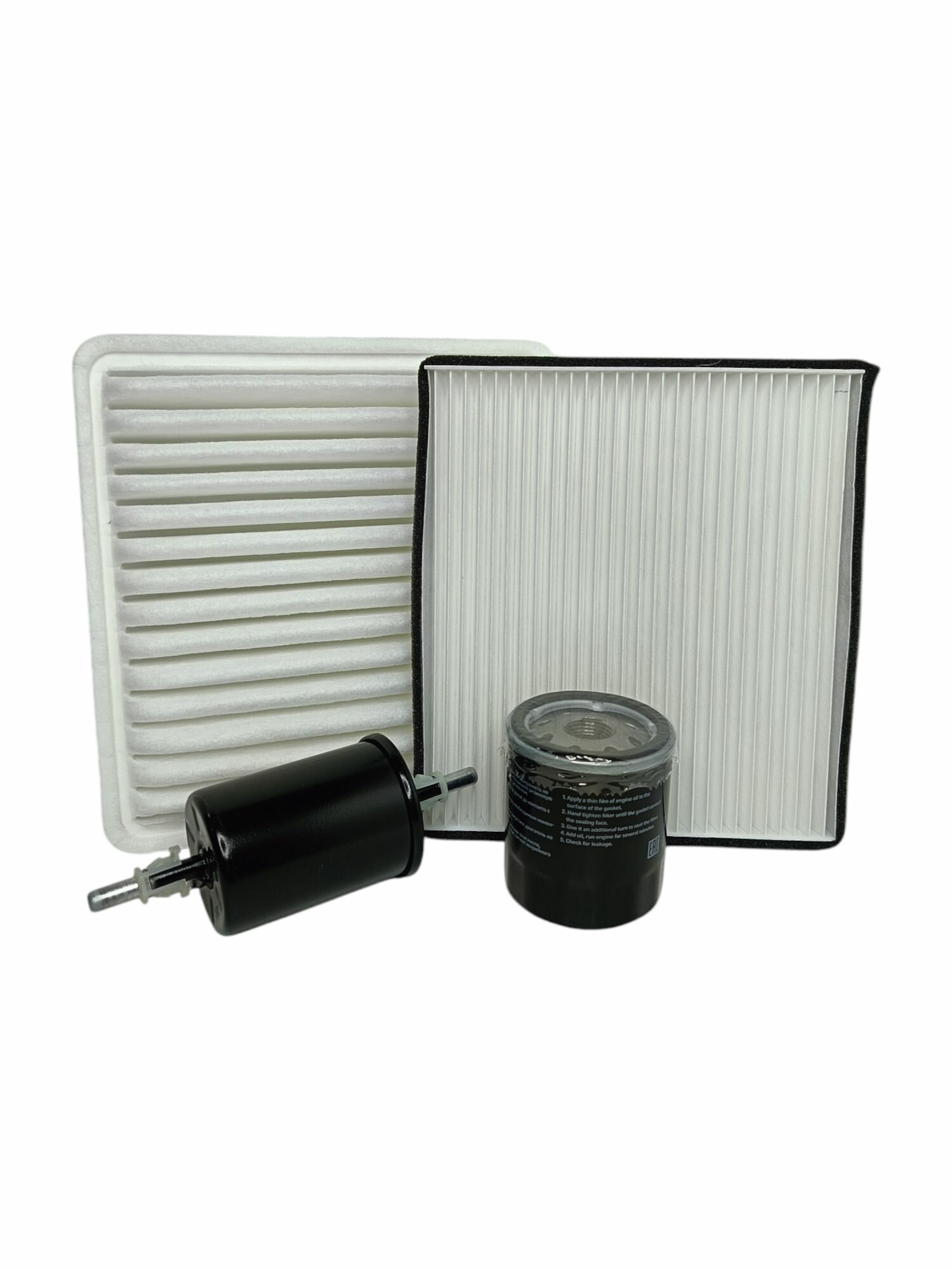 Фильтр воздушный + масляный +салонный + топливный комплект Лифан Х60 (Lifan X60)