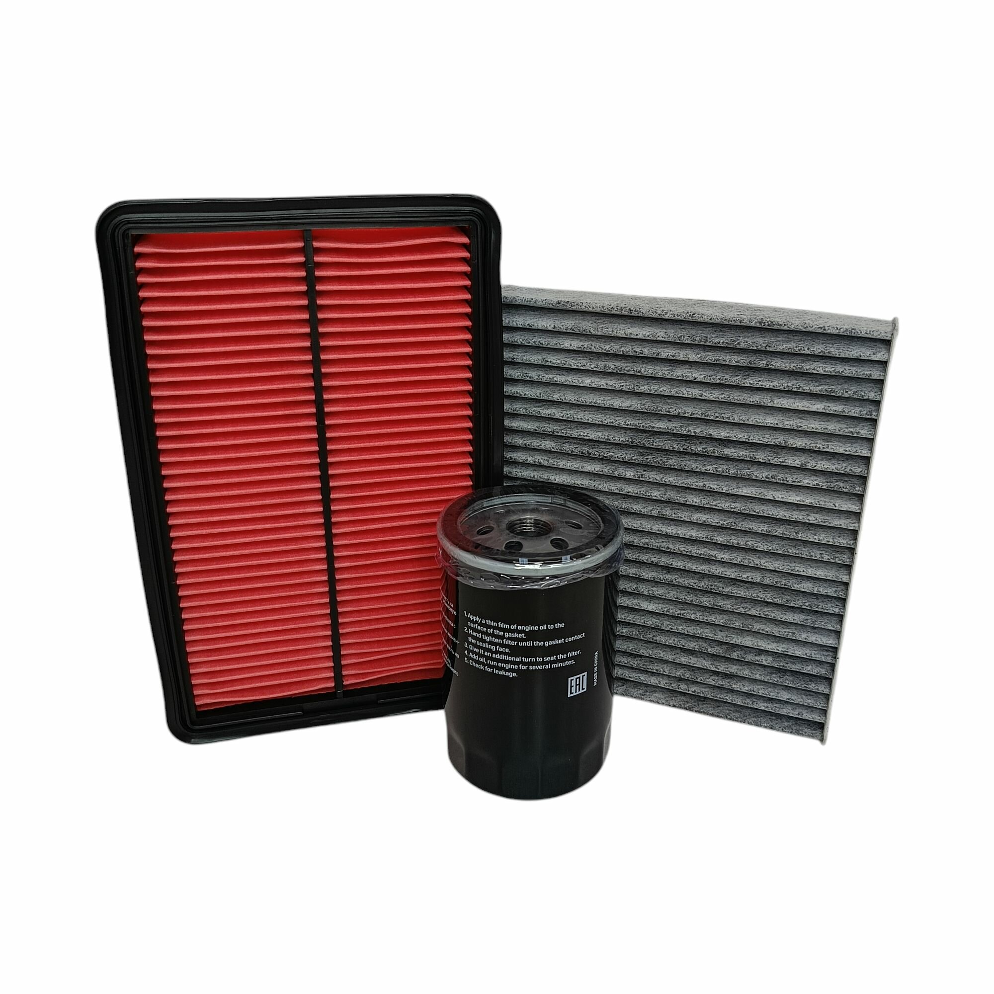 Фильтр воздушный + масляный + салонный ФАВ Бестурн Б50 (FAW Besturn B50) Комплект