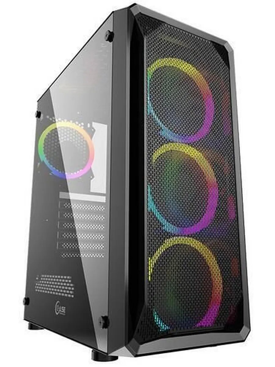 Корпус Mistral Z4 MESH RGB CMIZB-R4 черный