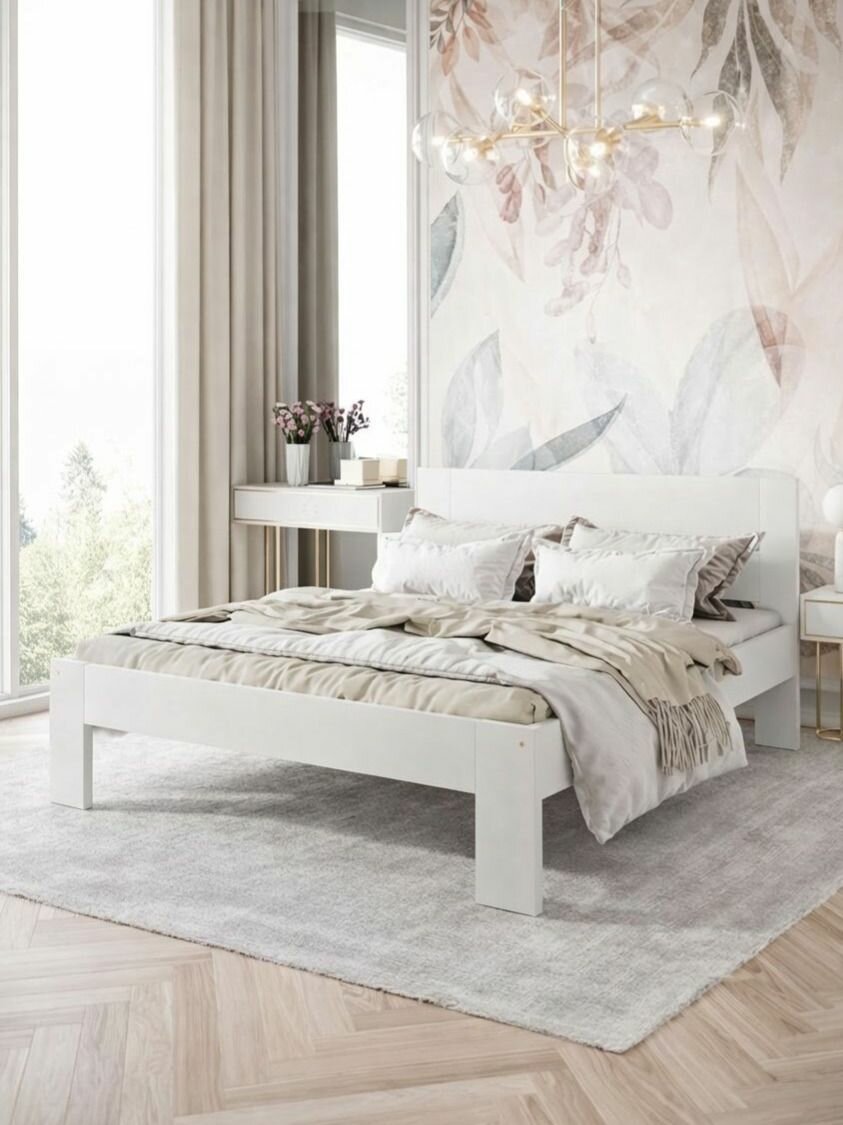 Кровать HALMAR MATILDA белый, 160х200