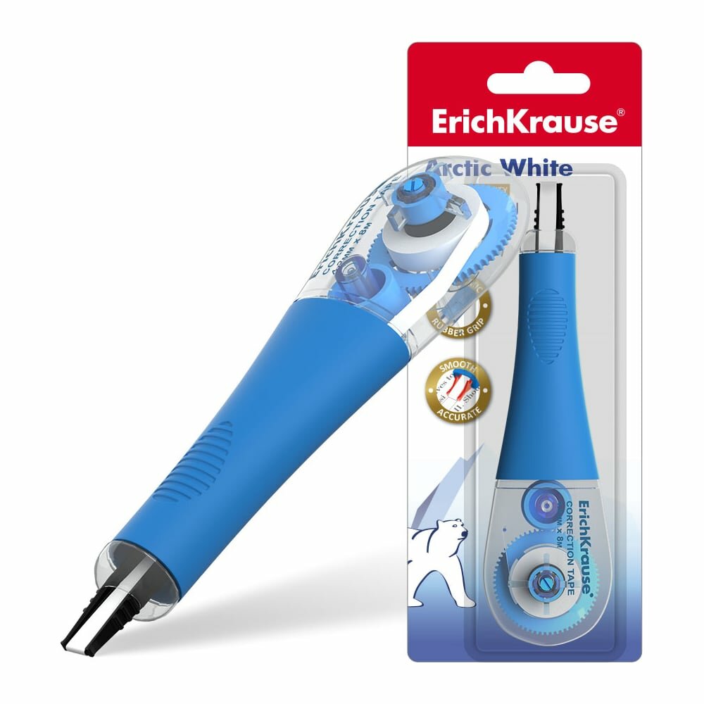 Корректирующая лента ErichKrause Arctic white