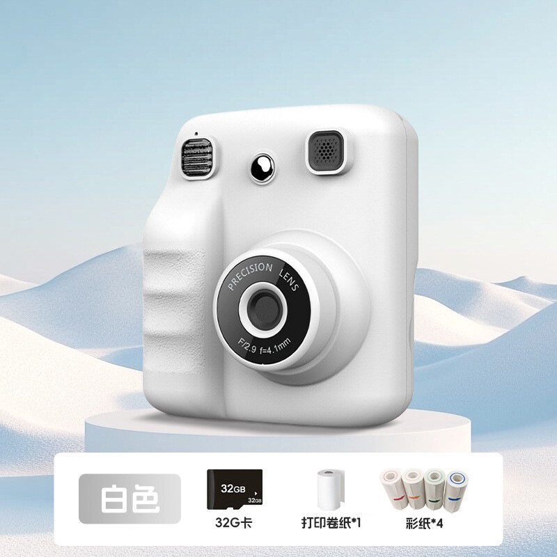 Кросс-бордерная новая мгновенная камера портативная поляроидная детская термопечатная камера подарок на День детей