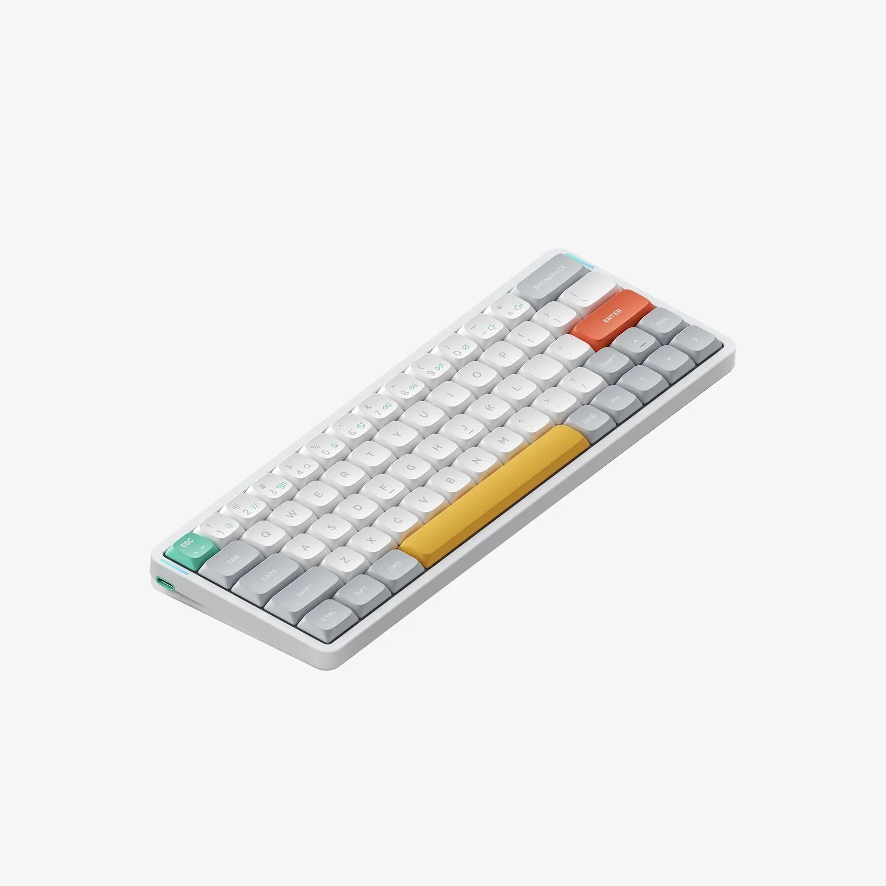 NuPhy Air60 V2, Ionic White, переключатели Aloe (37gf)