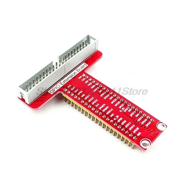 GPIO Expansion Board Type T Red