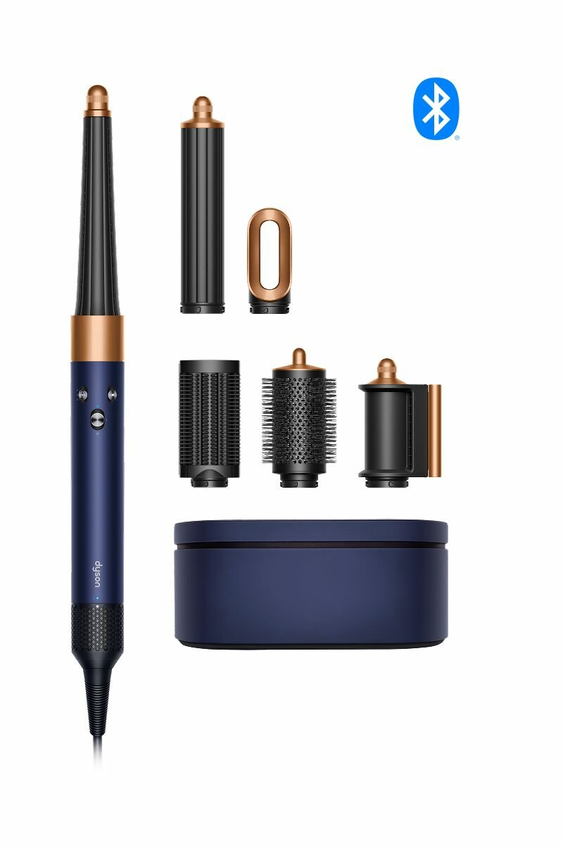 Стайлер Dyson HS08 Airwrap i.d. Long Straight+Wavy Prussian Blue/Rich Copper