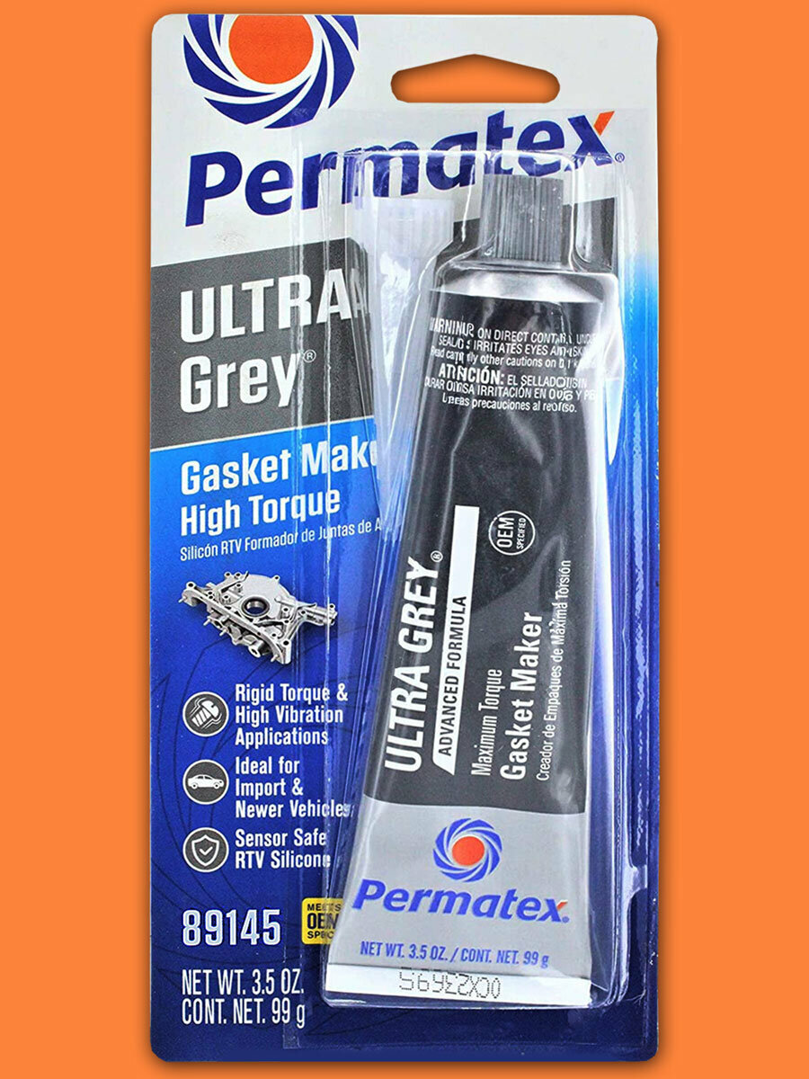 Формирователь Прокладок "ультра грэй" Упругий Серый 85г PERMATEX 89145