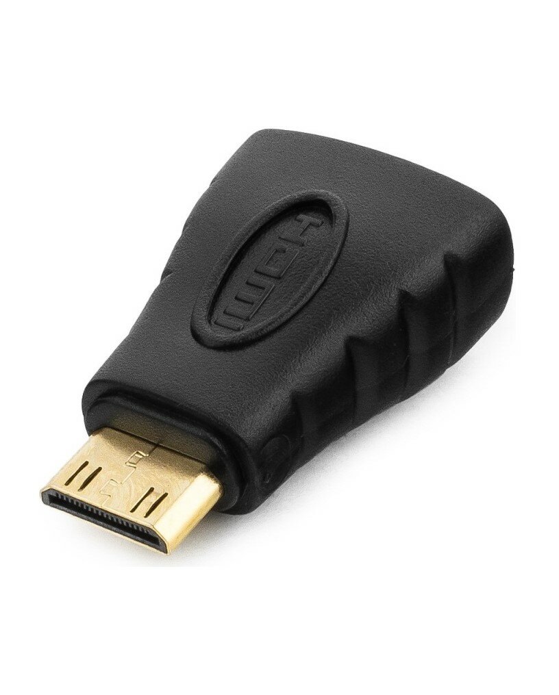 Переходник HDMI <-> miniHDMI Cablexpert 19F/19M, золотые разъемы, A-HDMI-FC