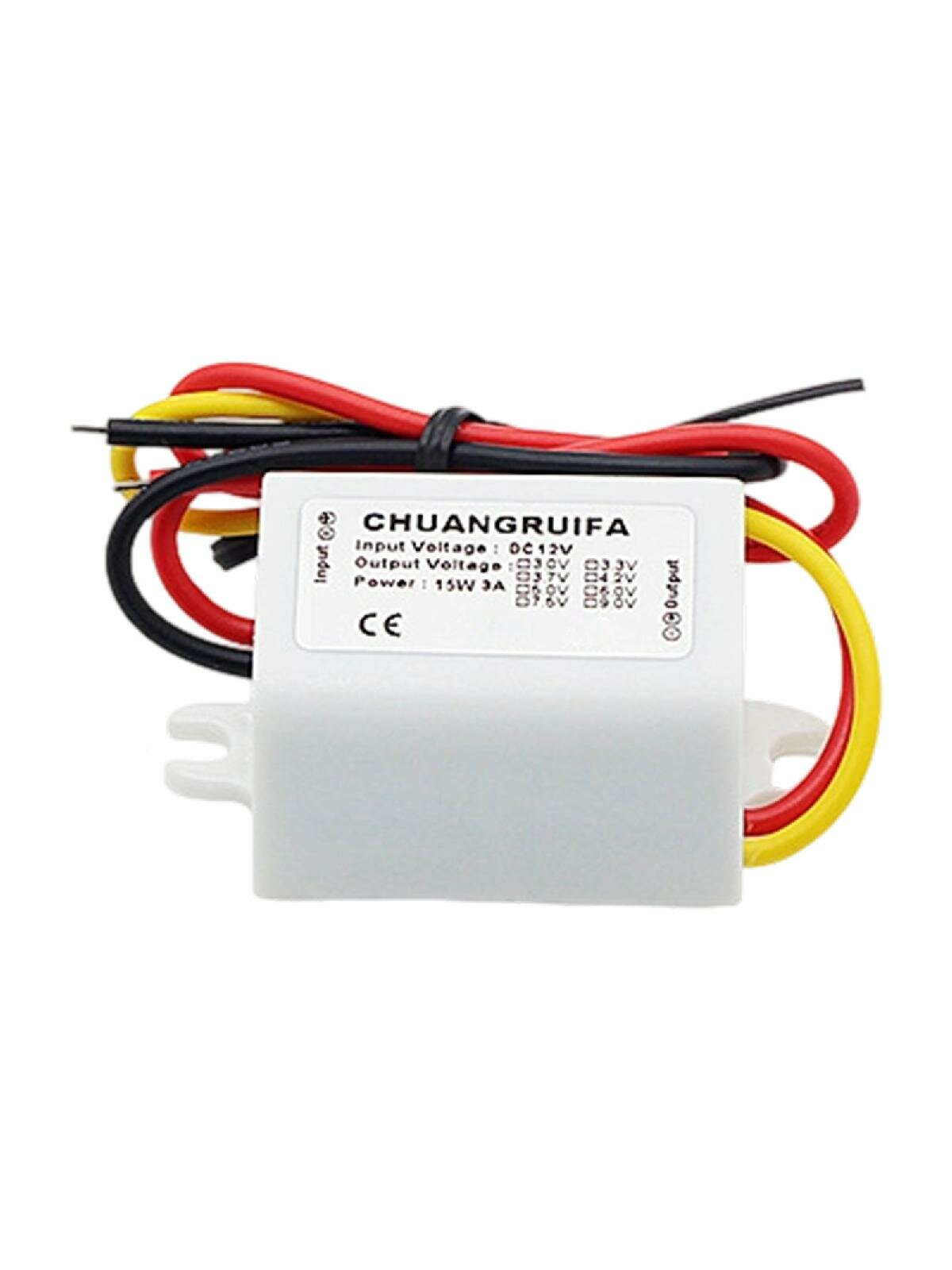 Понижающий блок питания с модулем питания 12 В до 5 в3a15 Вт преобразователь постоянного тока