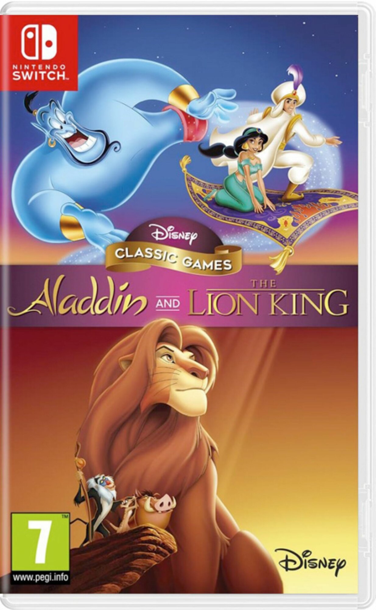 Disney Classic Games: Aladdin & The Lion King (Nintendo Switch)