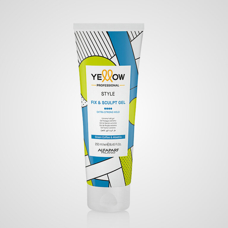 Гель экстрасильной фиксации Style Fix&Sculpt gel 250 мл YELLOW PROFESSIONAL Style Fix&Sculpt gel Гель 250 мл