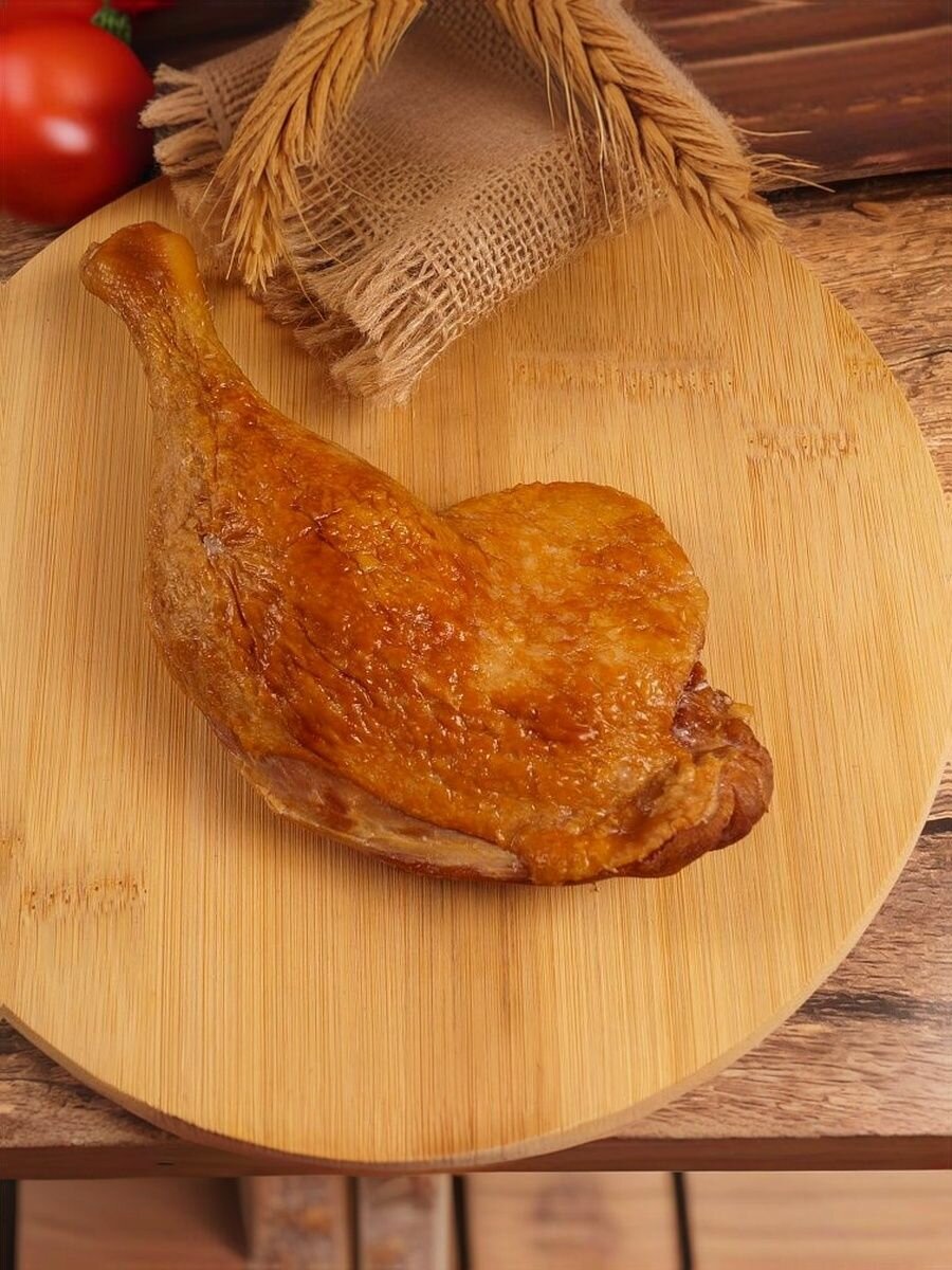 Окорочка утиные горячего копчения 400 гр, Кубань, Ферма Евгения Рошаля