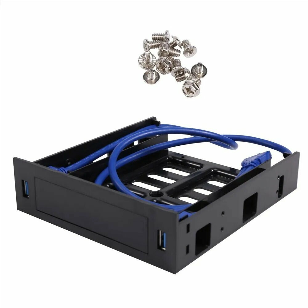 Передняя панель 2 X USB 3.0 с 3,5-дюймовым устройством/ жестким диском или 2,5-дюймовым Кронштейном