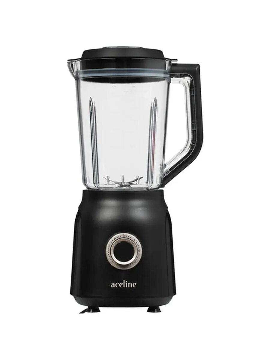 Блендер Aceline SB-600A, стационарный, черный, пластик, 600 Вт, импульсный режим