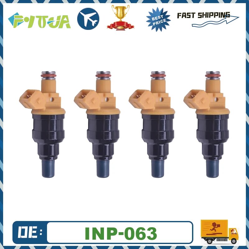 4 шт. топливная форсунка INP-063 INP 063 INP063 для MITSUBISHI Galant 1992-1996 1.8L 2.0L MD175076 MDH210