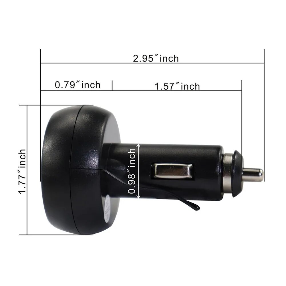 Трехфункциональное устройство VST B7006, вольтметр, термометр, USB-зарядное устройство