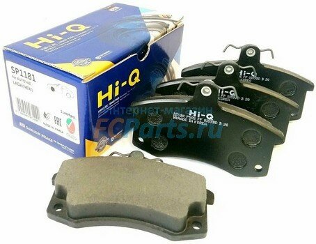 Тормозные колодки передние Lada Samara, Granta, ВАЗ 2108-2115, SANGSIN SP1181