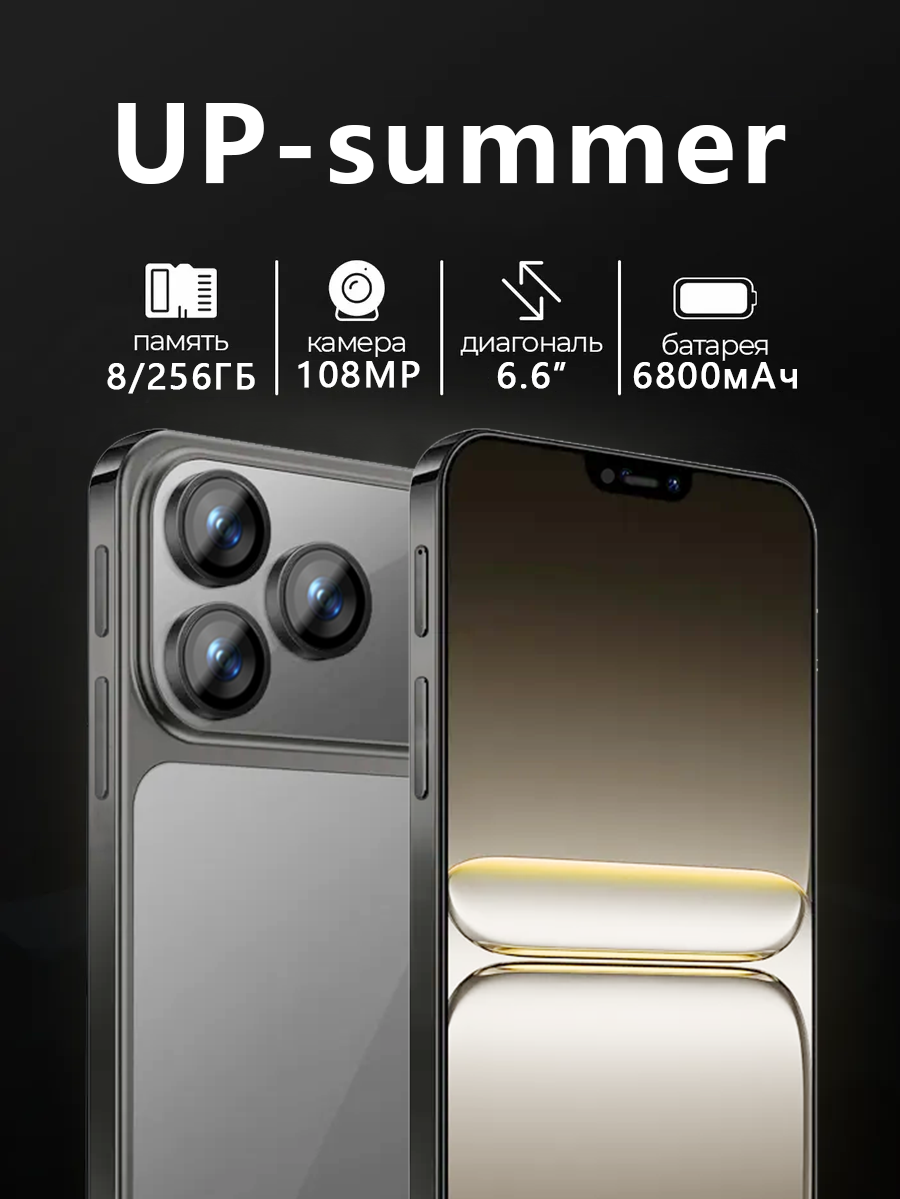 Смартфон A21 NFC, процессор Snapdragon 8 Gen3, 108 Мп, 8 ГБ, 256 Гб, IP54